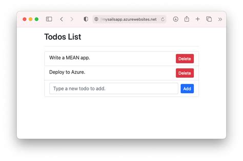 tutorial node js app with mongodb azure app service