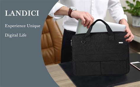 Landici Laptop Bag Carry Case 15 15 6 Inch With Shoulder Strap