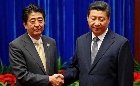 Japan Prime Minister Shinzo Abe Hails Fresh Start To Japan China Ties
