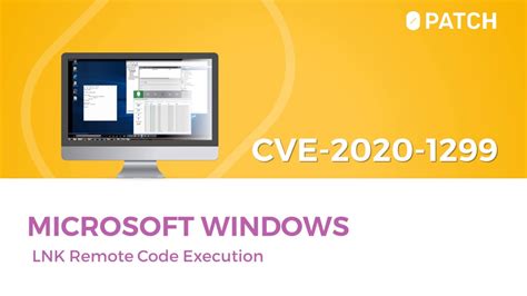 0patching lnk remote code execution vulnerability cve 2020 1299 youtube