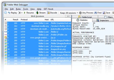performance testing fiddler web debugging proxy telerik