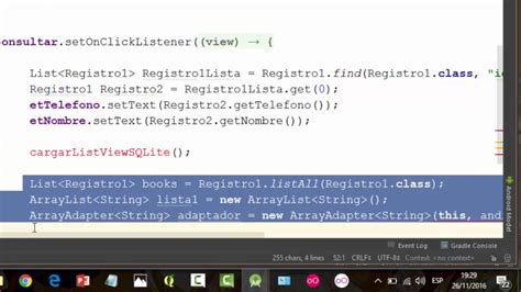 tutorial 33 como poner en listview el resultado de una consulta de