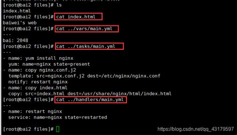 ansible部署nginx（超简单超详细） csdn博客