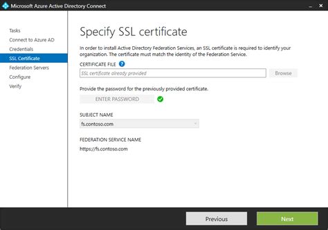 azure ad connect ad fs management and customization microsoft entra