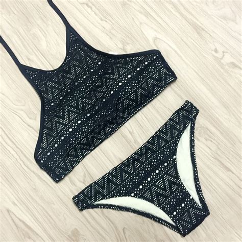 Push Up Swimwear Female 2017 Summer Women Sexy Bikini Set Lace High