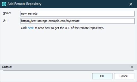 add remote repository dialog testcomplete documentation