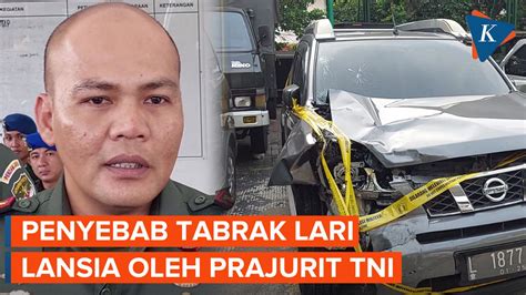 Video Tni Ad Ungkap Alasan Prajurit Yang Tabrak Lari Lansia Di Bekasi