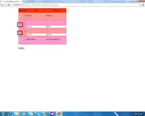 asp c vb jquery javascript gridview sql