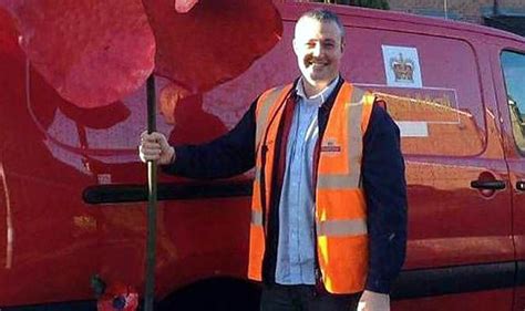 royal mail postman who was sacked returns to work after residents