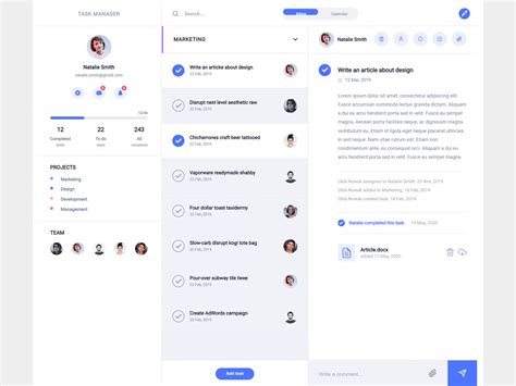 task manager ui with css grid — codehim