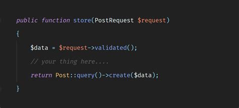 validated data from laravel form request by amrit gc devcupboard