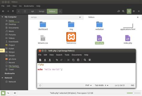 web programming on linux with xampp blog for learning