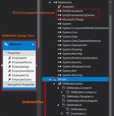 crud operation in windows form app using the entity framework