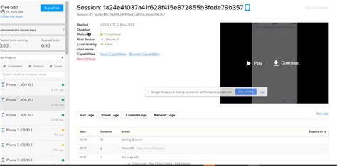 browserstack text logs qxf2 blog