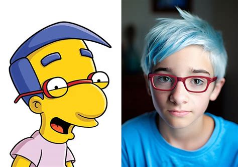 The Simpsons In Real Life Characters