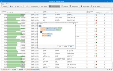 wpf datagrid fastest grid control devexpress