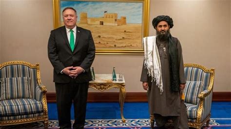 وزیر خارجه آمریکا با رهبران طالبان دیدار کرد