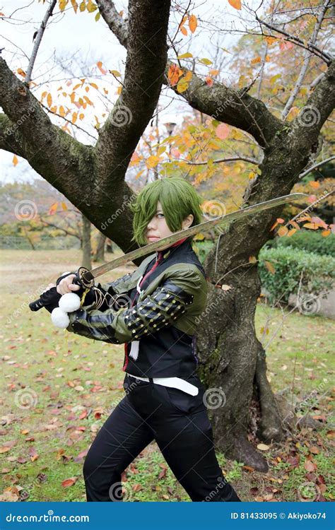 Jeunes Filles Japonaises De Cosplay Image éditorial Image Du