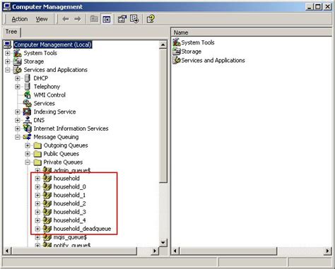 com queued components