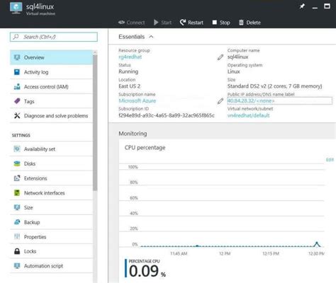 getting started with sql server on linux