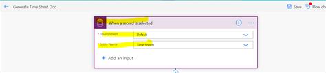 populate a word document using power automate mg