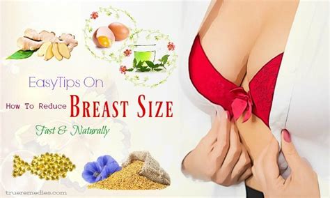 20 Easy Tips On How To Reduce Breast Size Fast