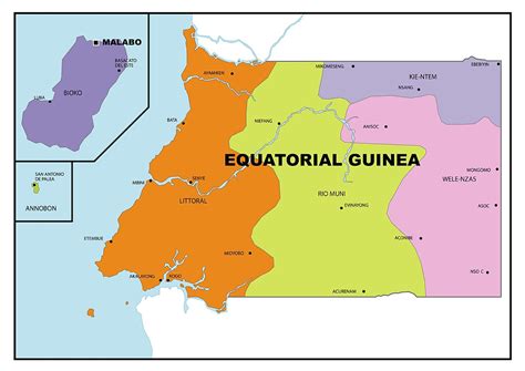 Equatorial Guinea Maps And Facts World Atlas