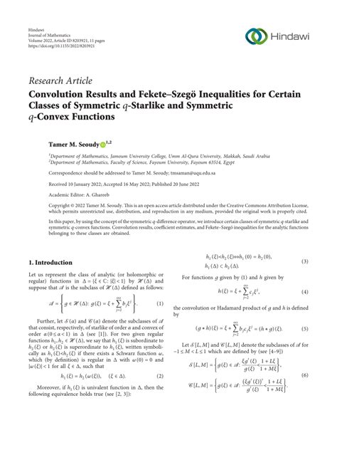 pdf convolution results and fekete szegö inequalities for certain