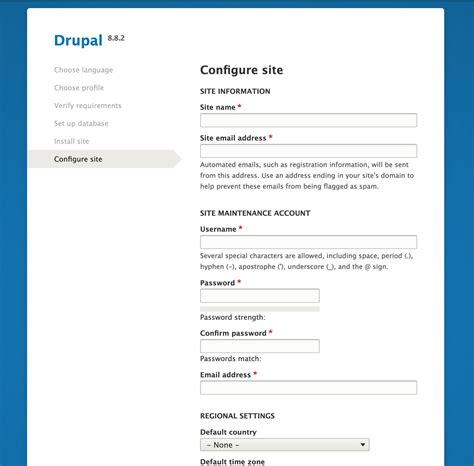 how to install and configure drupal on debian 10 linode docs