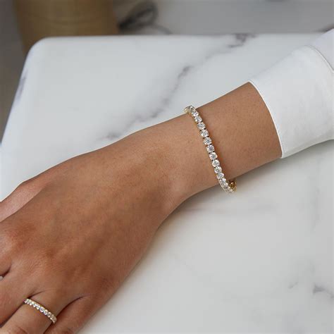 10ct Diamond Tennis Bracelets Rêve Diamonds London Uk