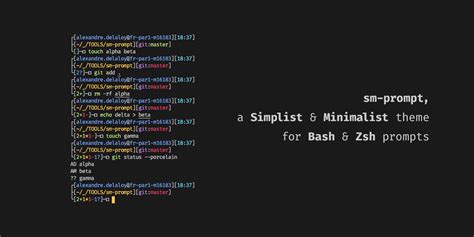 github blyndusk sm prompt ⛓ a simplistic and minimalist theme for bash