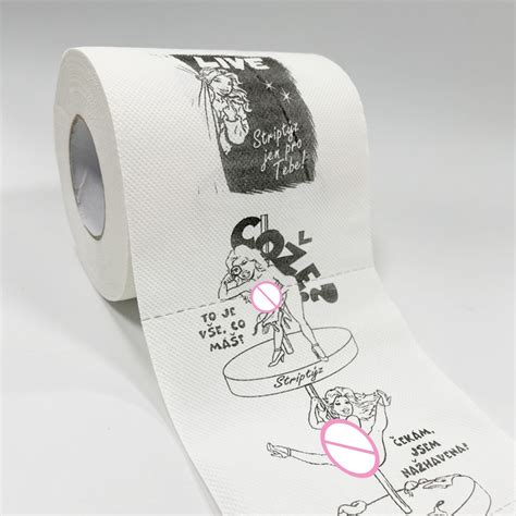Papier Toilette 1 Rouleau De Sexe Romantique Modèle Toilette Papier De