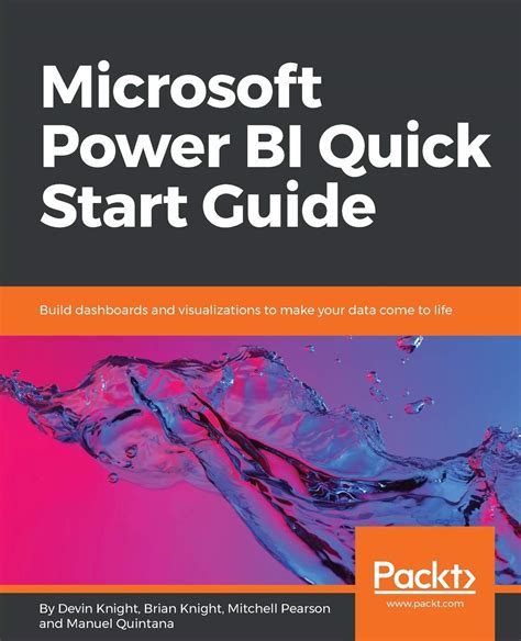 buy microsoft power bi quick start guide build dashboards and