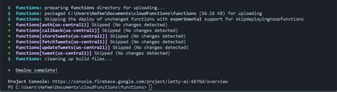 node js firebase function failing to deploy stack overflow