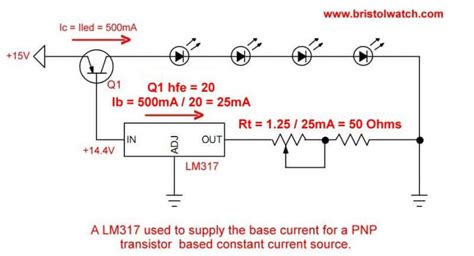 lm334 constant current circuits tutorial