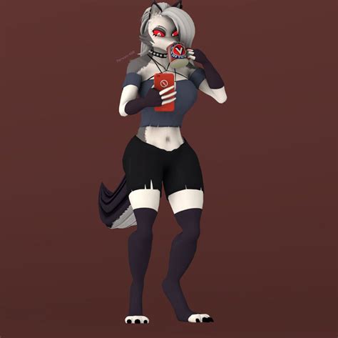 Loona Helluva Boss 3d Model