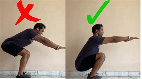 Mistakes In Doing Squats And How To Correct Them Youtube