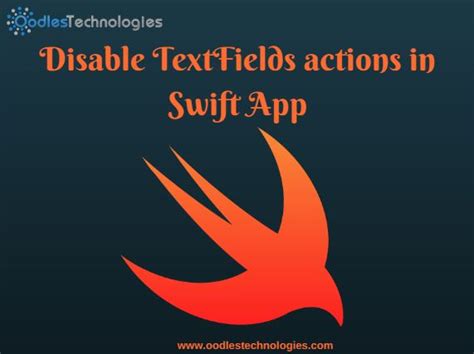 disable textfields actions in swift