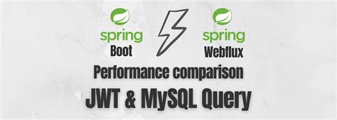 springboot mvc vs webflux performance comparison for jwt verify and