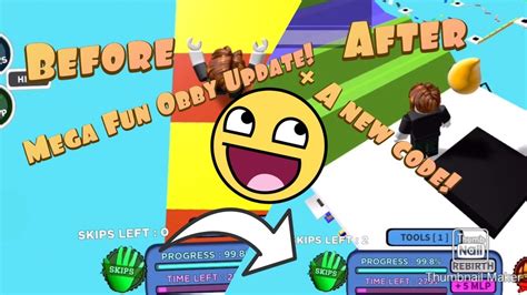 Roblox Mega Fun Obby Stage 2140 2145 A New Code For 2 Skips