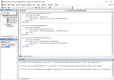 how to make excel capitalize first letter using vba