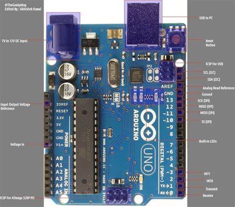 arduino pin functions electronics projects open source hardware