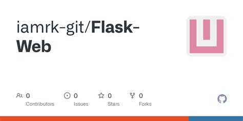 github iamrk git flask web