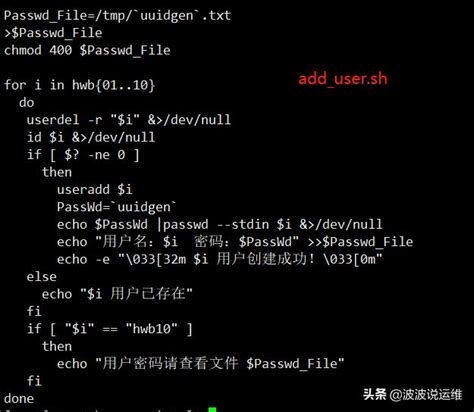 分享两个实用的shell脚本实例，值得收藏 Shell脚本实例精讲