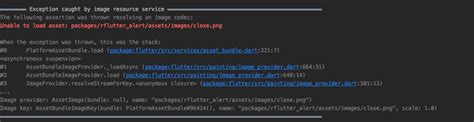 unable to load asset · issue 42 · ratelhub rflutter alert · github