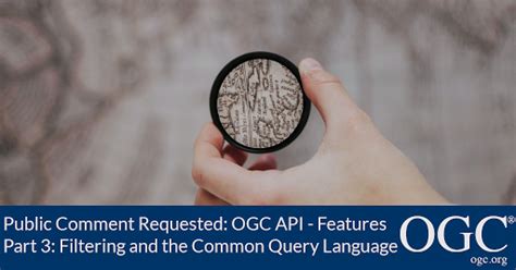 blog idee consulta pública de la ogc api features part 3 filtering