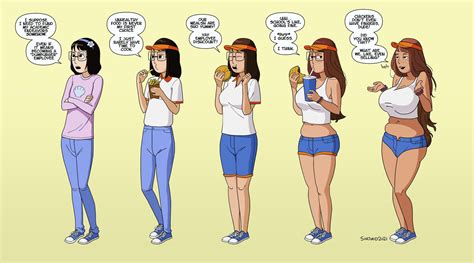 Junk Food Bimbofication By Sortimid Scrolller