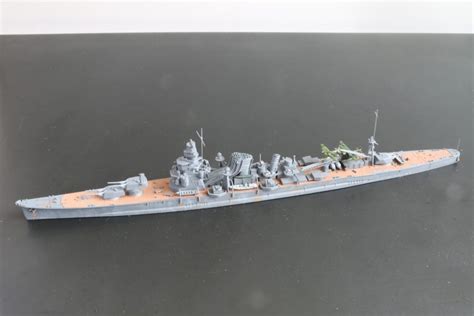 誰でも作れる1 700艦艇模型 重巡洋艦 加古 誰でも作れる1 700艦艇模型 大艦隊を君にｰ