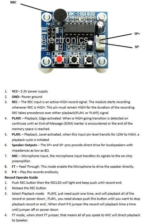 isd1820 arduino t o f