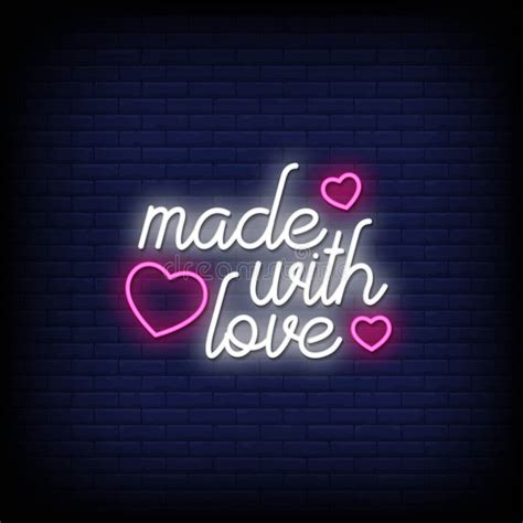 Love Neon Signs Style Text Vector Stock Vector Illustration Of Icon